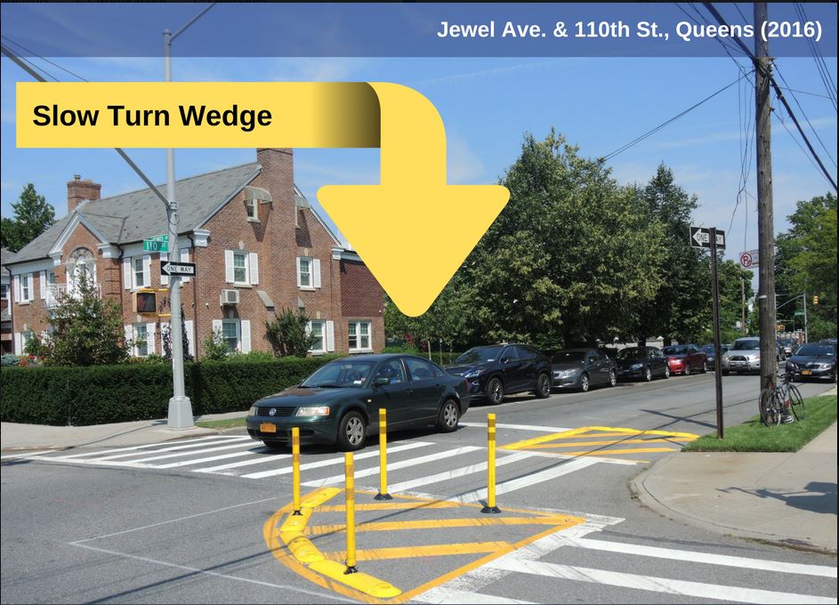 Left Turn Traffic Calming Enhancing Pedestrian Safety in New York City ...
